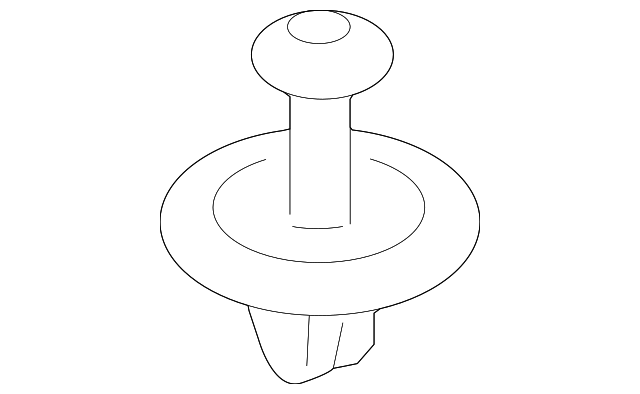 Genuine BMW 51-48-8-126-849 | Insulator Rivet | FREE Shipping on Most ...