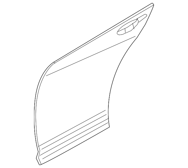 2020-2021 Mazda CX-30 Outer Panel DFR5-73-031 | Florida Mazda Parts