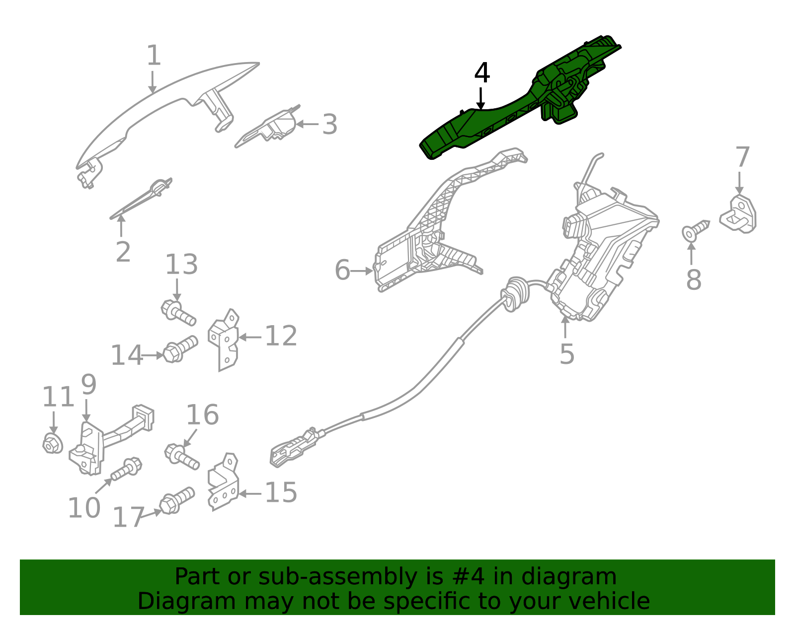 83655-AA005 - High-Quality Handle Base for 2022-2025 Hyundai ...