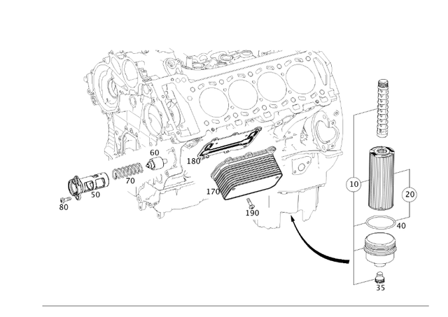 2015-2021 Mercedes-Benz Screw Plug 002-990-74-17 | Mercedes-Benz Parts