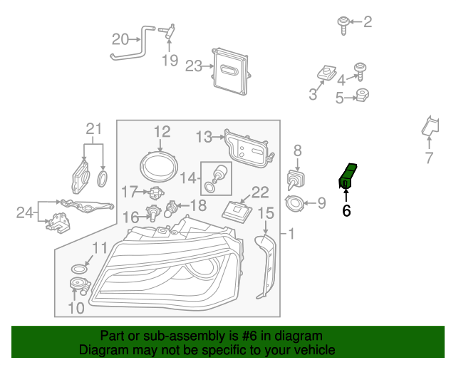 2004-2014 Audi Lower Bracket 4E0-941-455 | European OEM Parts Direct