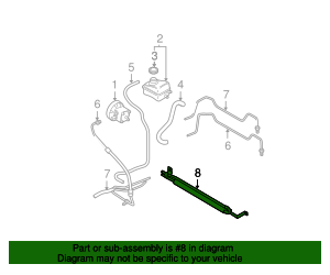 2003-2011 Volvo XC90 Power Steering Cooler 31360811 | TascaParts.com