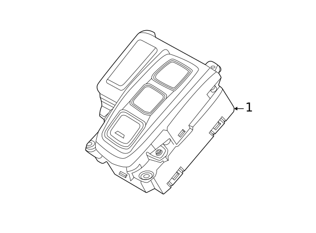 467W0-CL100-RRB - Gear Shift Assembly 2021-2023 Hyundai Santa Fe ...