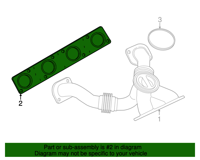 11627589106 - 2010-2020 BMW Manifold Gasket (11-62-7-589-106) | BMW of ...
