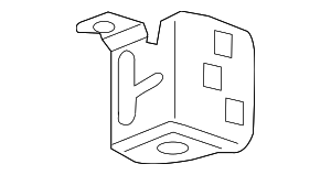 2013-2016 Chevrolet Headlamp Assembly Bracket 22801845 | GMPartsDirect.com