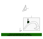 2013-2025 Hyundai Wheel Opening Molding Retainer Clip 87716-2W000 | OEM ...