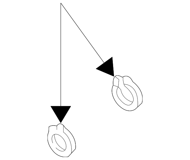 1989-2025 Ford Ignition Cylinder Retainer F2DZ-3C610-A | OEM Parts Online