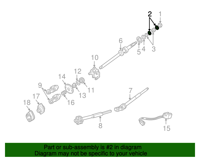 F2DZ-3C610-A - Ignition Cylinder Retainer - 1989-2024 Ford | Lasco Auto ...