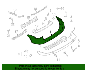 2003-2006 Porsche Cayenne Bumper Cover 955-505-411-01-G2X | Sunset ...