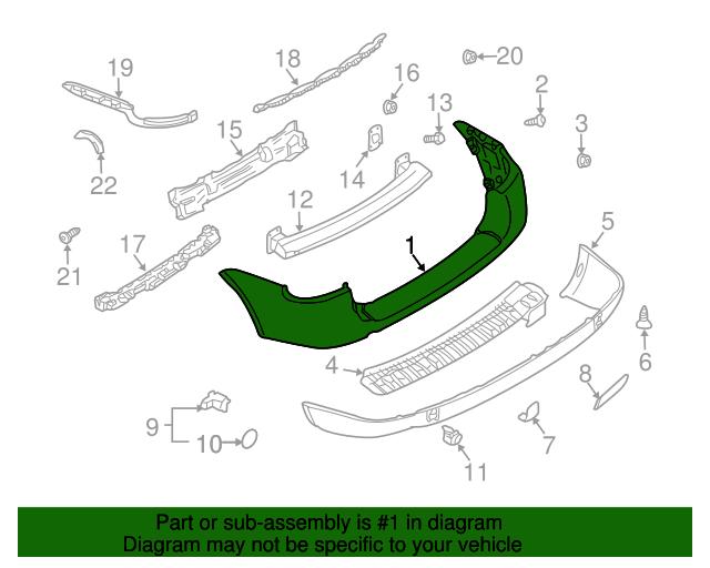 2003-2006 Porsche Cayenne Bumper Cover 955-505-411-01-G2X | Sunset ...