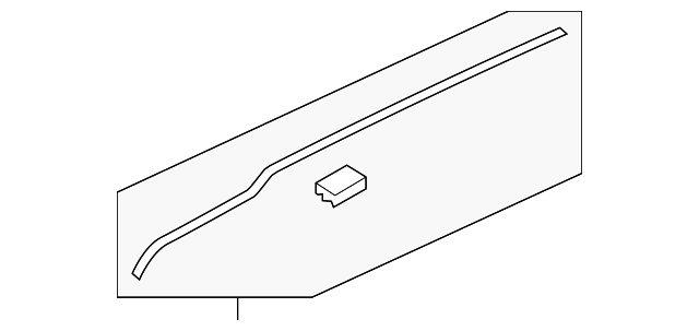 2005-2016 Land Rover Rear Weather-Strip LR018079 | OEM Parts Online