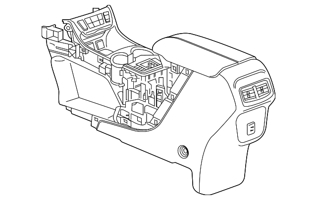2021-2024 GMC Terrain Center Console 85128420 | OEM Parts Online