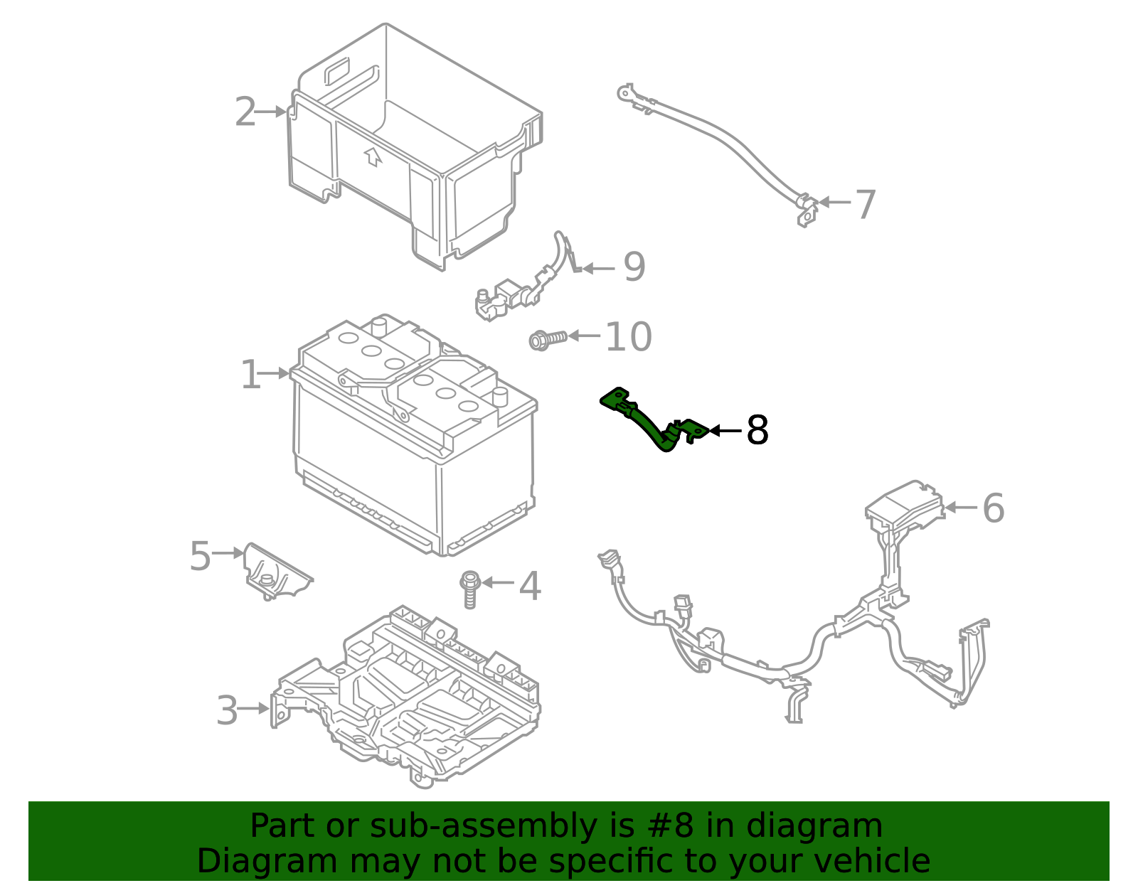 91862-K0060 - Negative Cable 2020-2022 Kia Soul | Kia.Parts Store
