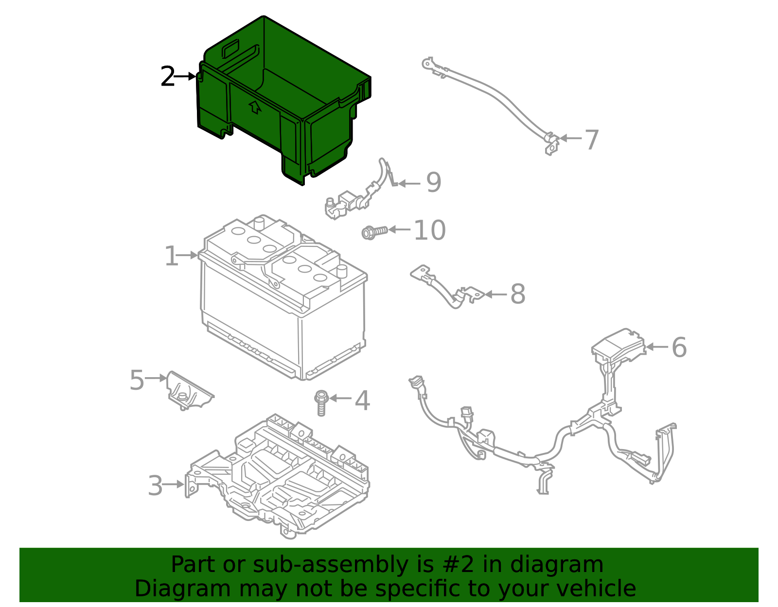 37112-F2700 - Insulator Box 2020-2025 Kia | Kia.Parts Store