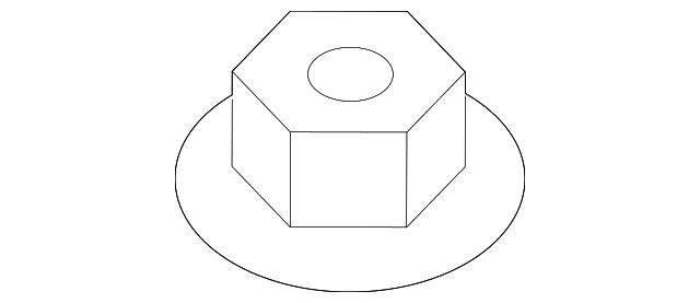 11628597827 - 2014-2023 BMW Exhaust Manifold Nut (11-62-8-597-827 ...