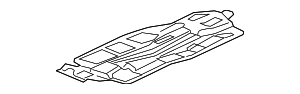 74601-T0A-A00 - Heat Shield - 2012-2016 Honda CR-V | Genuine Honda Parts