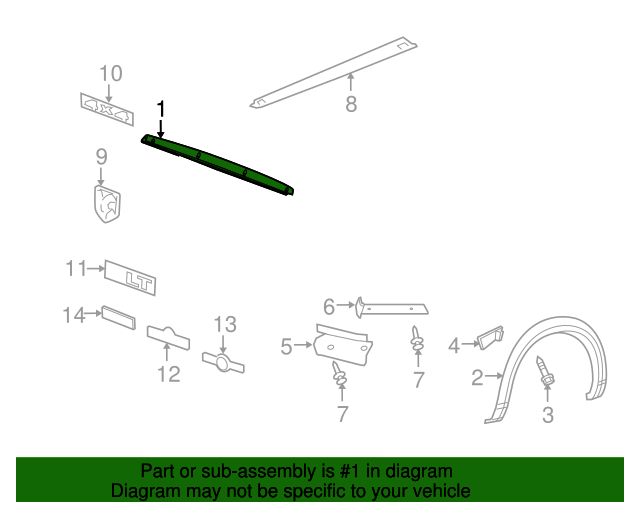 2009-2010 Dodge Ram 1500 Spoiler 68066818AB | TascaParts.com