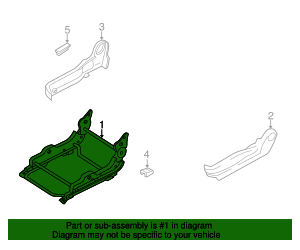 88600-2C101 - Seat Adjuster - 2003 2004 Hyundai Tiburon | World OEM ...