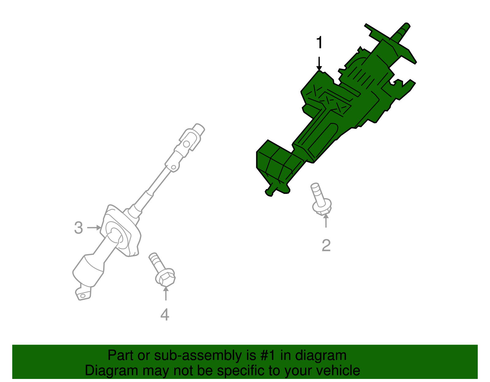 2007-2012 Hyundai Santa Fe Steering Column 56310-0W100 | Retail ...