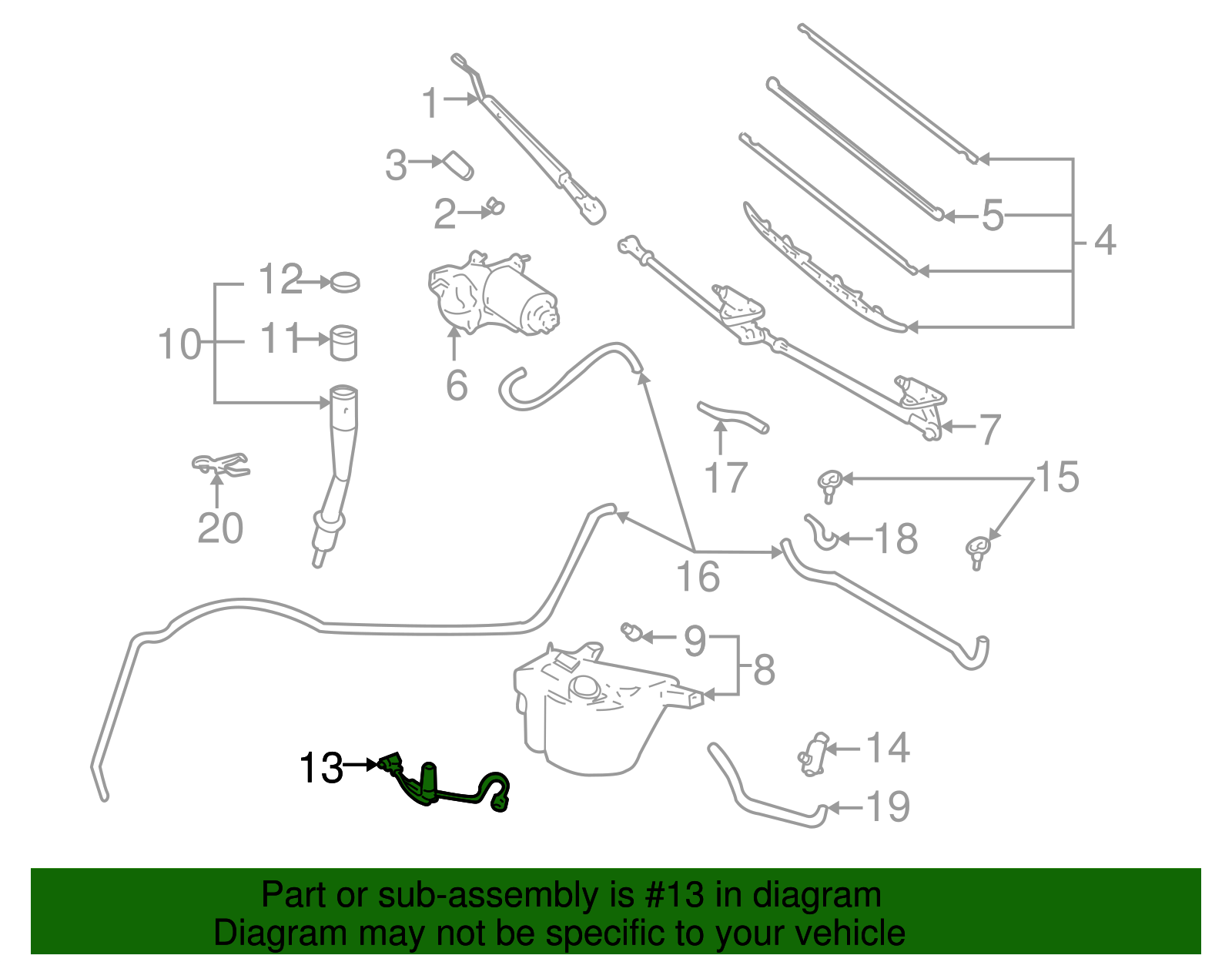 2000-2007 Toyota Level Sensor 85397-0C030 | OEM Parts Online