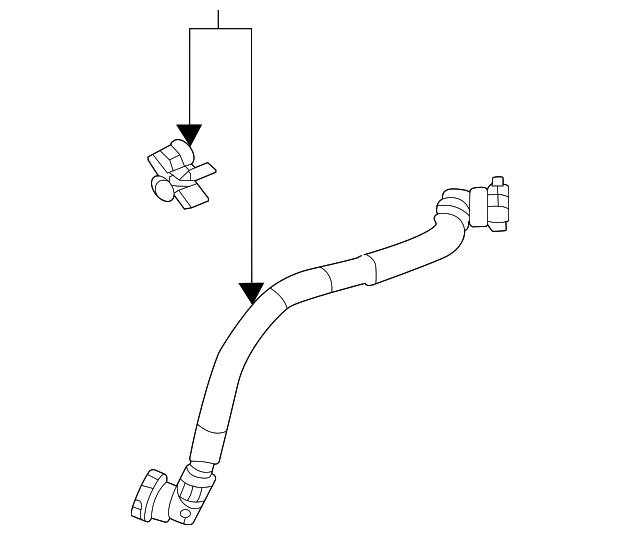 2021-2023 Toyota RAV4 Prime Evaporative Emissions System Lines 77404 ...