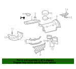 1999-2021 Ford Fender Liner Retainer Clip *W705589*S | TascaParts.com