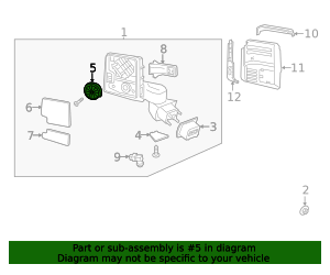 2020-2023 GM Passenger Side Door Mirror Actuator 84468956 GM ...