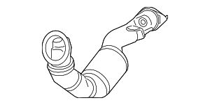 18307647040 - 2009-2016 BMW Z4 Catalytic Converter (18-30-7-647-040 ...