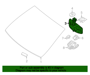 213-810-14-01-8T92 - Mirror Inside - Beige 2017-2020 Mercedes-Benz ...