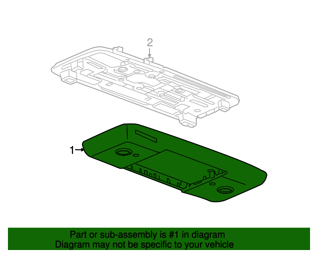 Console 22826439 | GMPartsDirect.com