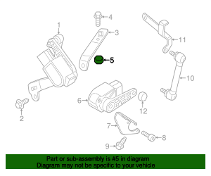 2011-2016 Mini Headlight Level Sensor Nut 07-14-7-575-163 | Mini Parts ...