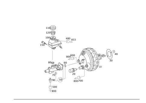 Brake Booster for 2009 Mercedes-Benz CLK 350 | Mercedes-Benz USA Parts