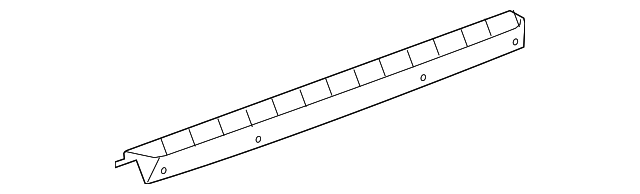 2007-2013 GM Black Rear Spoiler Assembly 25844299 GM | GMPartsDirect.com