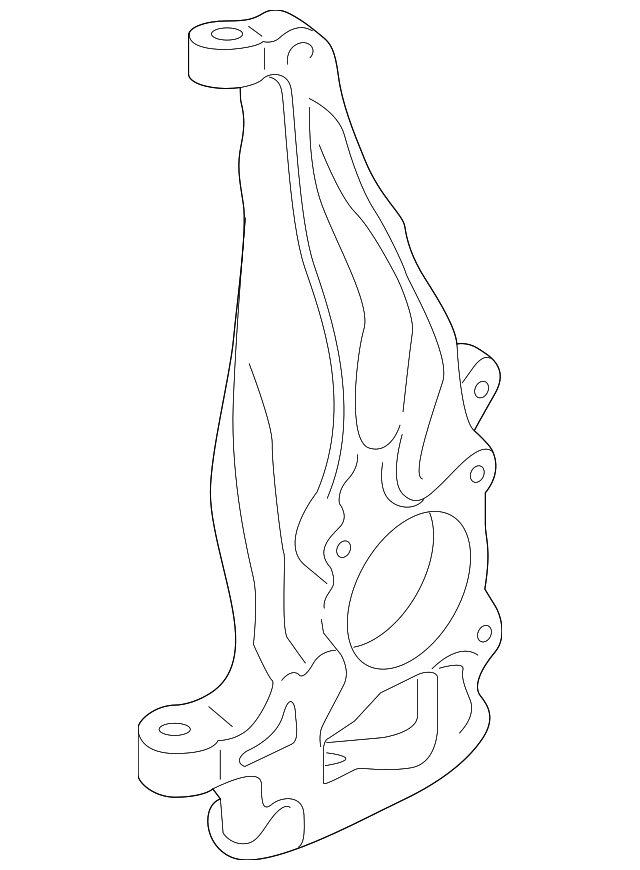 NL1Z-3K186-D - Knuckle 2022-2024 Ford | Ford Parts Direct