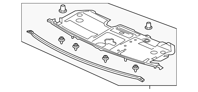 OEM 2018-2021 Honda Clarity Sight Shield 71129-TRV-A00 | Honda ...