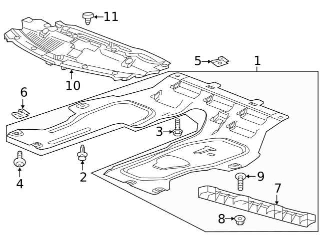 Front Compartment Front Sight Shield 42775589 | TascaParts.com