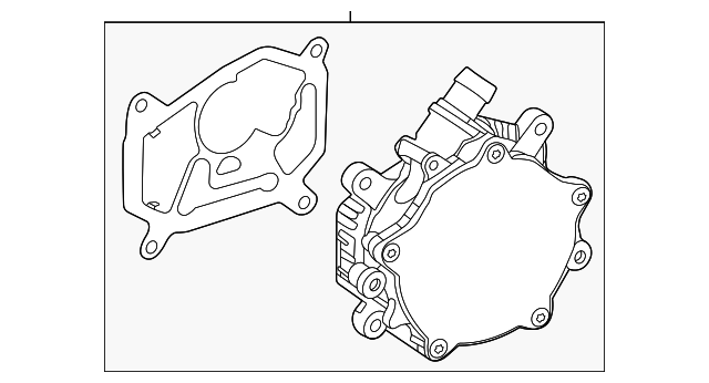 264-180-00-00-64 - Vacuum Pump Mercedes-Benz USA Parts