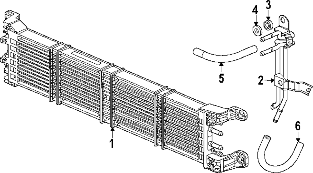 25500-69K-003 - 2023-2025 Honda CR-V - Trans Cooler | Honda Car Parts ...