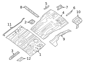 G4531-3JAMA - Side Panel 2013-2020 Nissan Pathfinder | Nissan Parts ...