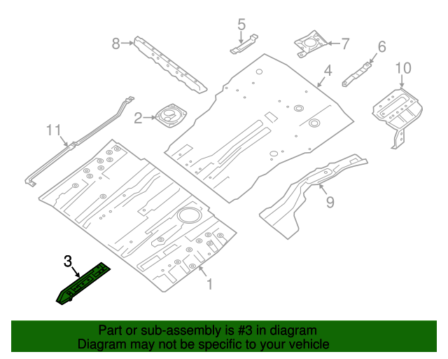 2013-2019 Nissan Pathfinder Seat Belt Anchor - Passenger Side (RH ...