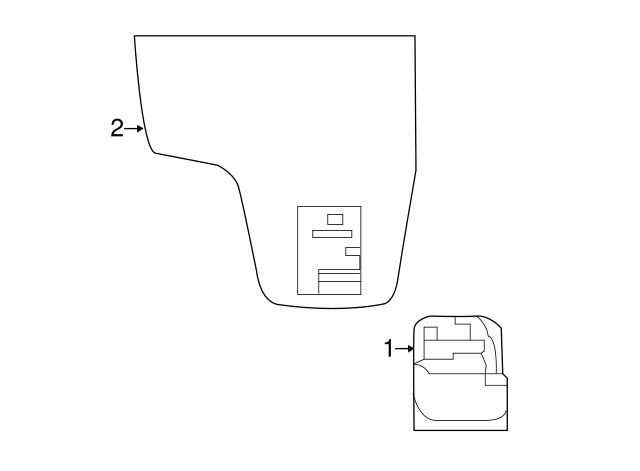 2018-2020 Nissan Rogue Lane Assist Cmra 284G3-6FL2A | QuirkParts