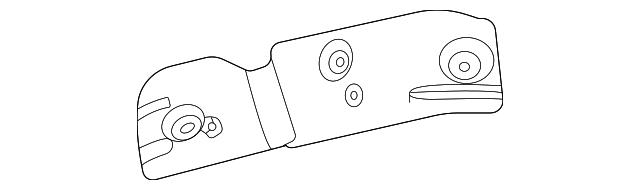 2020-2023 Toyota Highlander Fuel Tank Insulator 77697-0E010 | Toyota ...