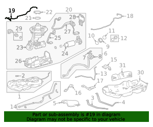 2020-2023 Toyota Highlander Tube 77209-0E140 | Toyota Parts Center
