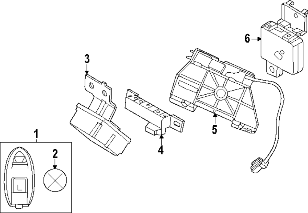 2024-2025 Nissan Z Warning Buzzer 25640-6GR0A | Nissan Parts Central