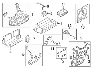 4G0-698-030 - Repair Kit 2012-2018 Audi | Audi OEM Parts