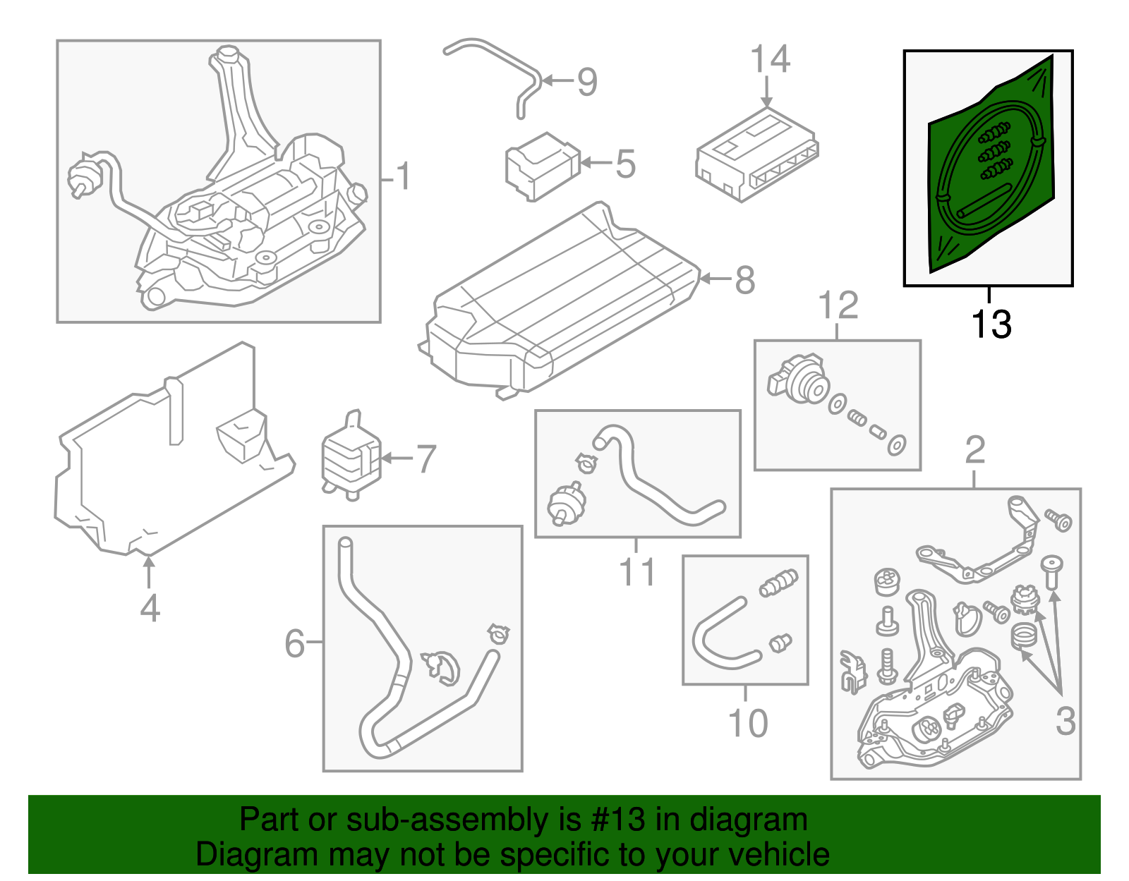 2005-2018 Audi Air Suspension Compressor Line 4E0-698-141 | Audi USA Parts