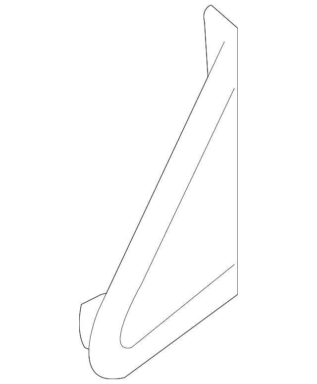 86190-1G000 - Upper Molding 2006-2011 Kia | Kia.Parts Store