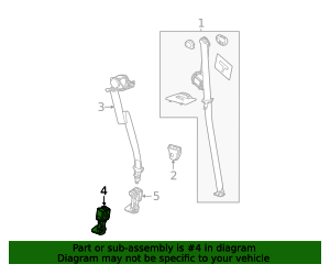 2021-2022 GM Buckle 84779614 | GMPartsDirect.com