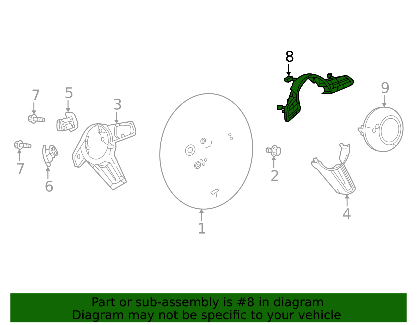 BDGJ-66-4M0A - Switch Assembly - 2020-2025 Mazda | Mazda Swag