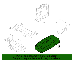95430-Q5510 - Transmitter 2022-2023 Kia Seltos | Kia.Parts